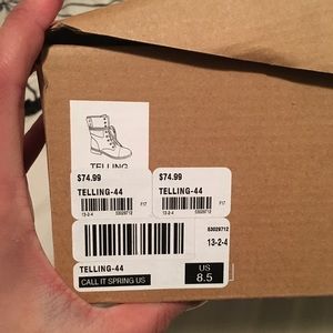 Call It Spring | Shoes | Gray Suede Combat Boots | Poshmark